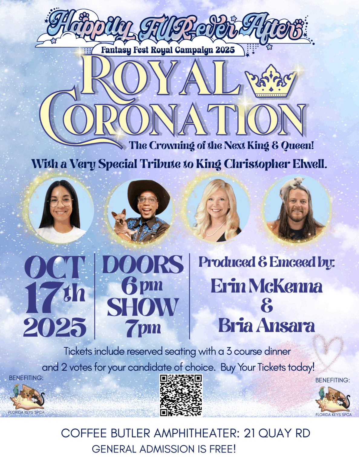 Royal Coronation Flyer | Florida Keys SPCA